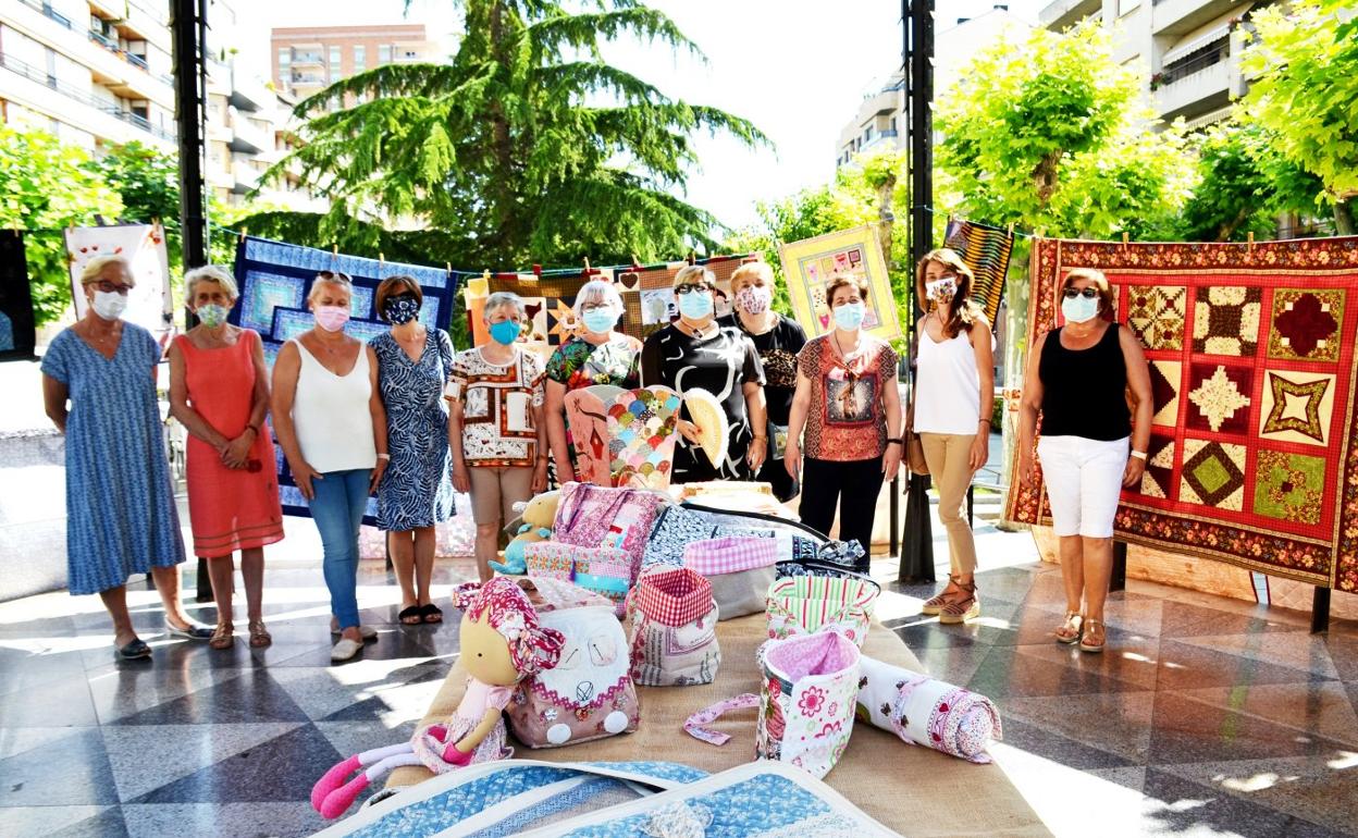 El 'patchwork' sale a la calle en Calahorra | La Rioja